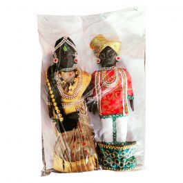 Wooden Bride And Groom Dolls