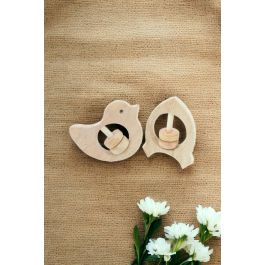 Buy Neem Wooden Rattles - Dove & Rocket Shapes Online at ₹399.00 ...