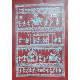 SAVARA TRIBAL WEDDING RITUAL ART PAINTING